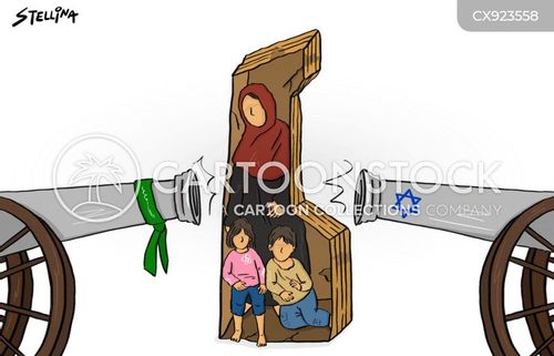 Victims Of Conflict Cartoons and Comics - funny pictures from CartoonStock