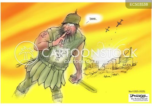 Israelihamas War Cartoons and Comics - funny pictures from CartoonStock