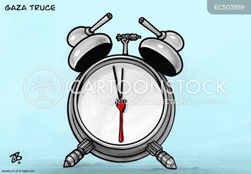 Truce With Holes Cartoons and Comics - funny pictures from CartoonStock