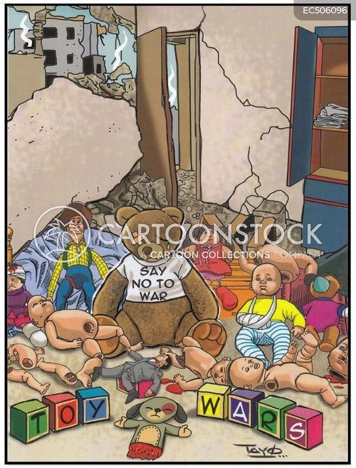 Victims Of War Cartoons and Comics - funny pictures from CartoonStock