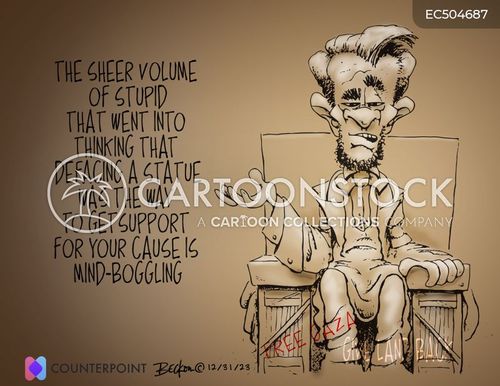 Art Defacement Cartoons and Comics - funny pictures from CartoonStock