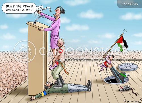 Pacifist Cartoons and Comics - funny pictures from CartoonStock