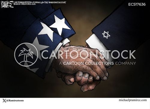 U.s.-israel Alliance Cartoons and Comics - funny pictures from CartoonStock