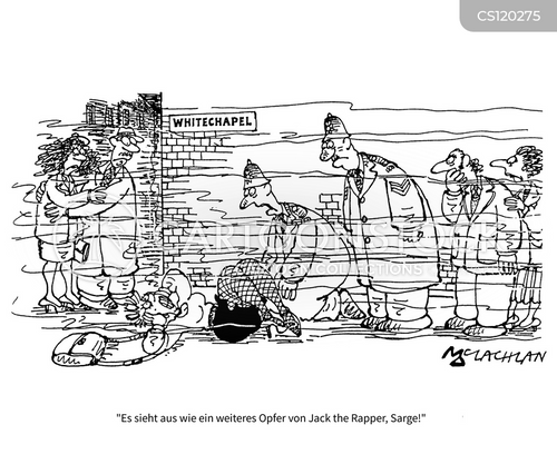 Cartoons und Karikaturen mit Jack The Ripper