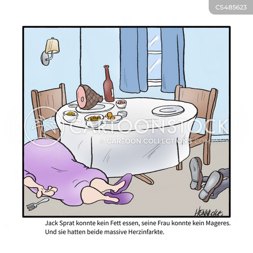 Cartoons und Karikaturen mit Jack Sprat