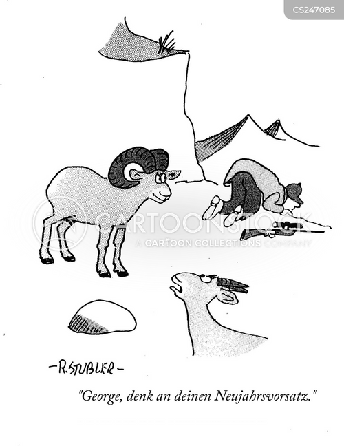 Cartoons und Karikaturen mit Witze