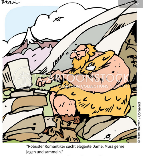 Cartoons und Karikaturen mit Primitive Computer