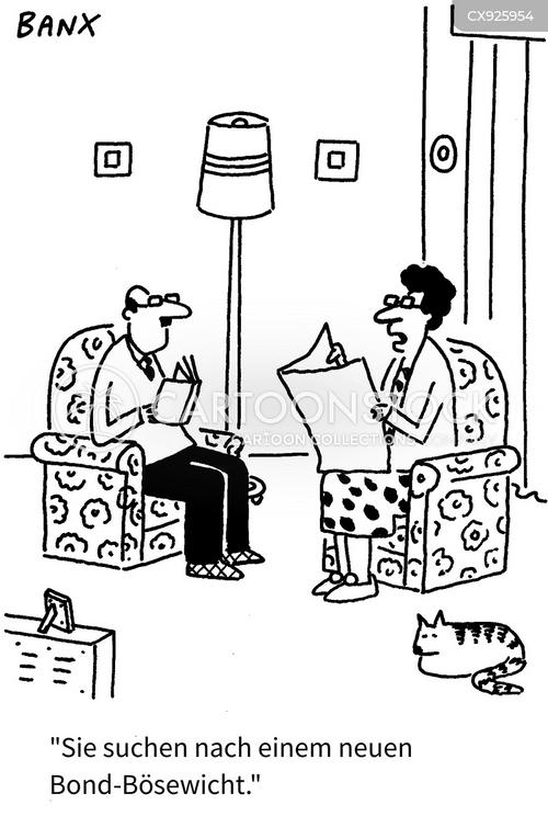 Cartoons und Karikaturen mit Neuer James Bond