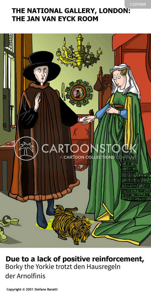 Cartoons und Karikaturen mit Jan Van Eyck