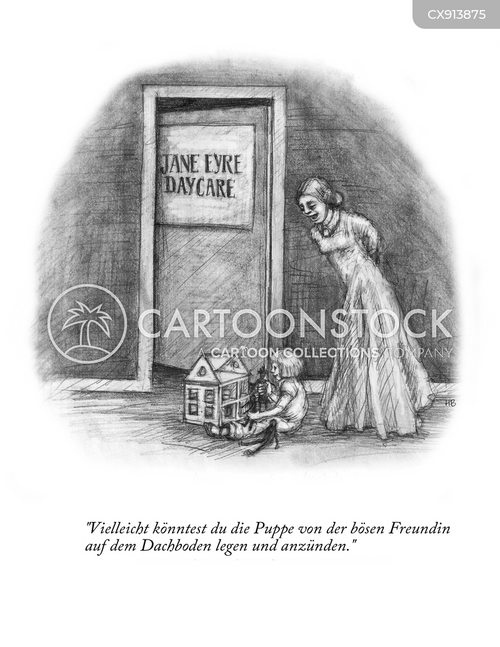 Cartoons und Karikaturen mit Jane Austen