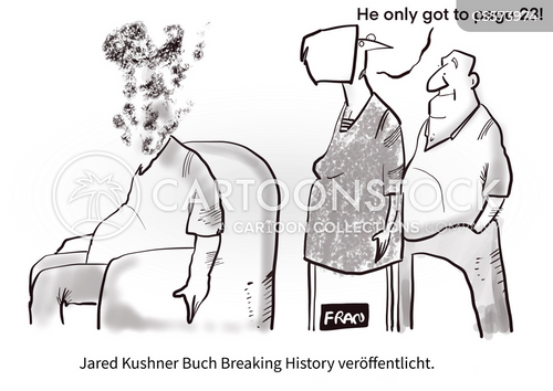 Cartoons und Karikaturen mit Jared Kushner