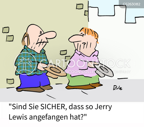 Cartoons und Karikaturen mit Jerry Lewis