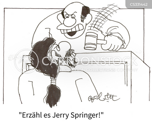 Cartoons und Karikaturen mit Jerry Springer