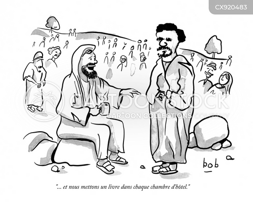 Dessins humoristique et caricaturés avec Organisations Religieuses
