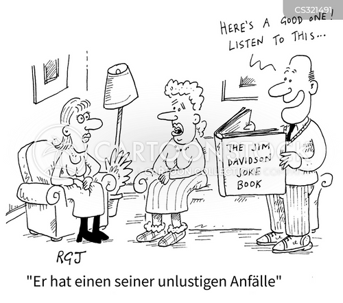 Cartoons und Karikaturen mit Jim Davidson