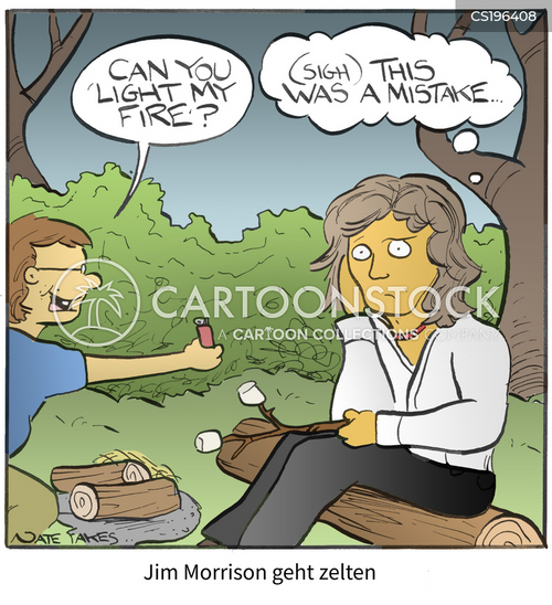 Cartoons und Karikaturen mit Jim Morrison