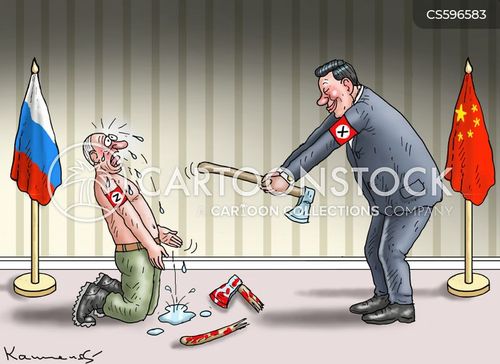 Putin In China Cartoons and Comics - funny pictures from CartoonStock