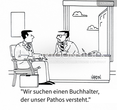 Cartoons und Karikaturen mit Pathos