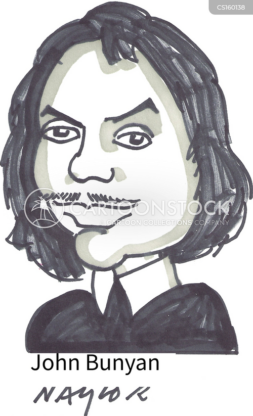 Cartoons und Karikaturen mit John Bunyan