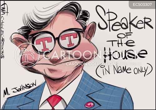 Maga Mike Johnson Cartoons and Comics - funny pictures from CartoonStock