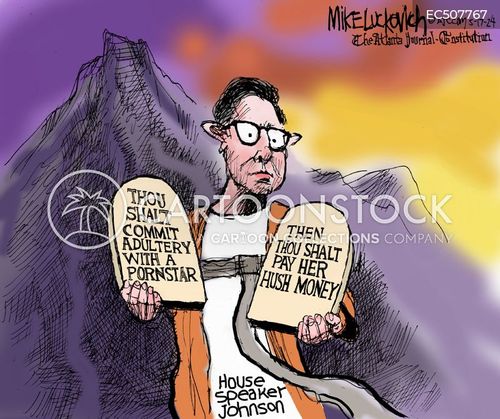 Speaker Mike Johnson Cartoons and Comics - funny pictures from CartoonStock