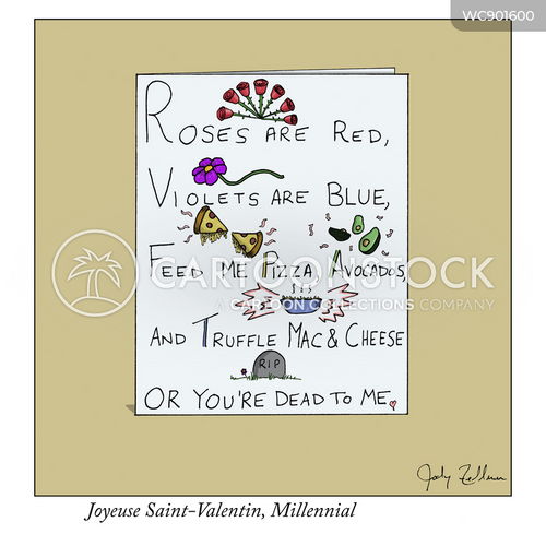 Dessins humoristique et caricaturés avec Carte De Saint-valentin