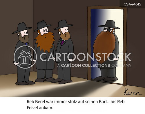 Cartoons und Karikaturen mit Chassidisch
