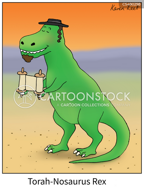 Cartoons und Karikaturen mit Tora-unterricht