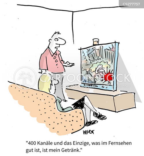 Cartoons und Karikaturen mit Kanal 4