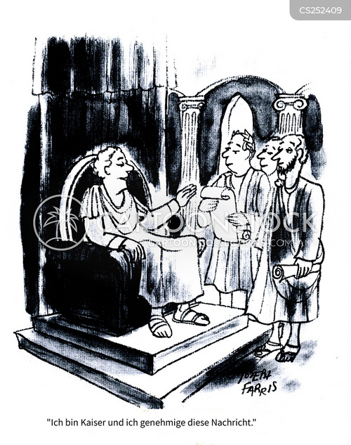 Cartoons und Karikaturen mit Kaiser