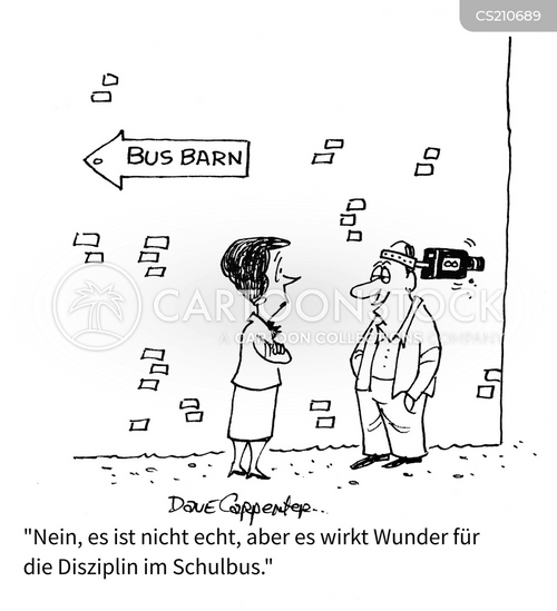 Cartoons und Karikaturen mit Augen Im Hinterkopf