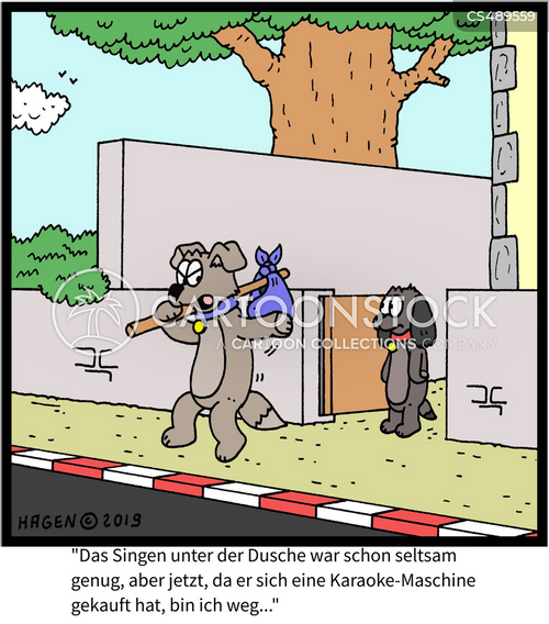 Cartoons und Karikaturen mit Nervige Stimme