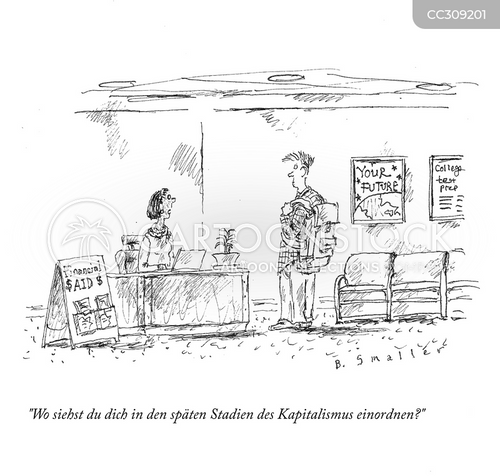 Cartoons und Karikaturen mit Opportunist