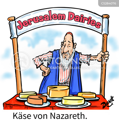 Cartoons und Karikaturen mit Jesus Von Nazareth