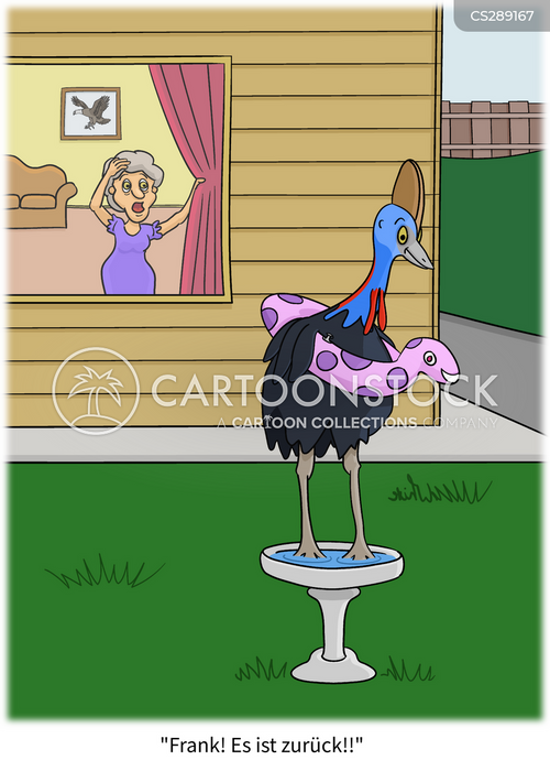 Cartoons und Karikaturen mit Kasuar's