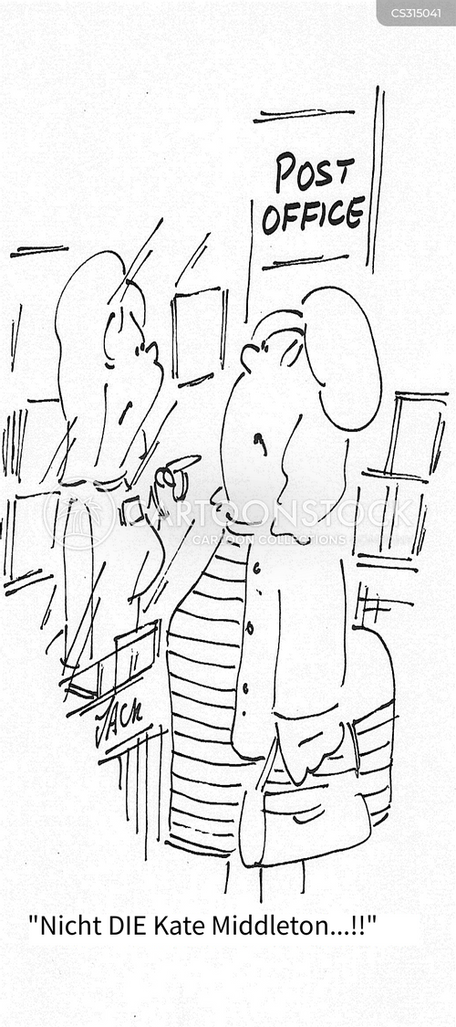 Cartoons und Karikaturen mit Catherine Middleton