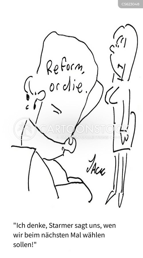 Cartoons und Karikaturen mit Keir Starmer