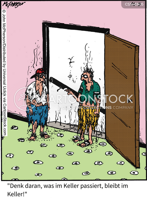 Cartoons und Karikaturen mit Keller