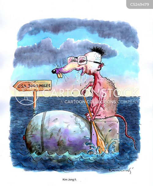 Cartoons und Karikaturen mit Kim Jong Ii