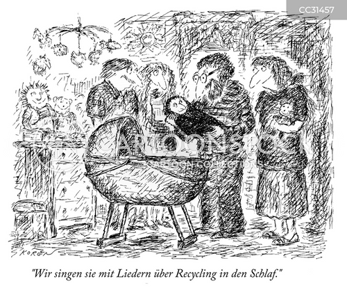 Cartoons und Karikaturen mit 3 Rs