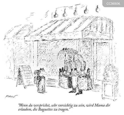 Cartoons und Karikaturen mit Helfer