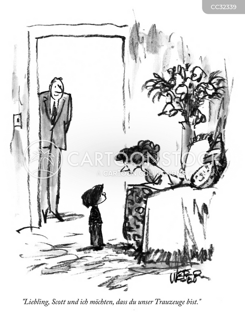 Cartoons und Karikaturen mit Planen