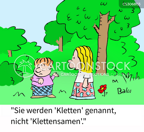 Cartoons und Karikaturen mit Samen