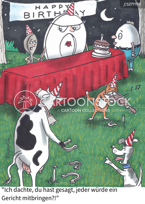 Cartoons und Karikaturen mit Bring Dein Eigenes Essen Mit