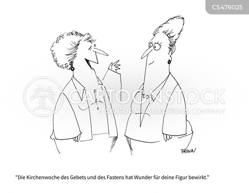 Cartoons und Karikaturen mit Die Kirche
