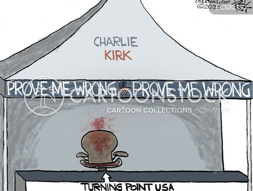 Charlie-kirk Cartoons and Comics - funny pictures from CartoonStock