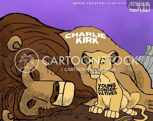 Charlie-kirk Cartoons and Comics - funny pictures from CartoonStock