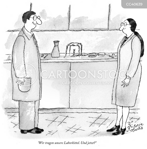 Cartoons und Karikaturen mit Variable