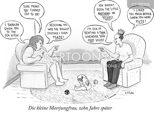 Cartoons und Karikaturen mit Hans Christian Anderson