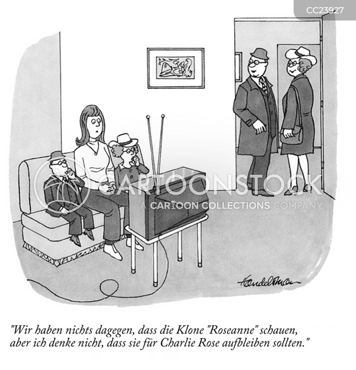 Cartoons und Karikaturen mit Gewährend